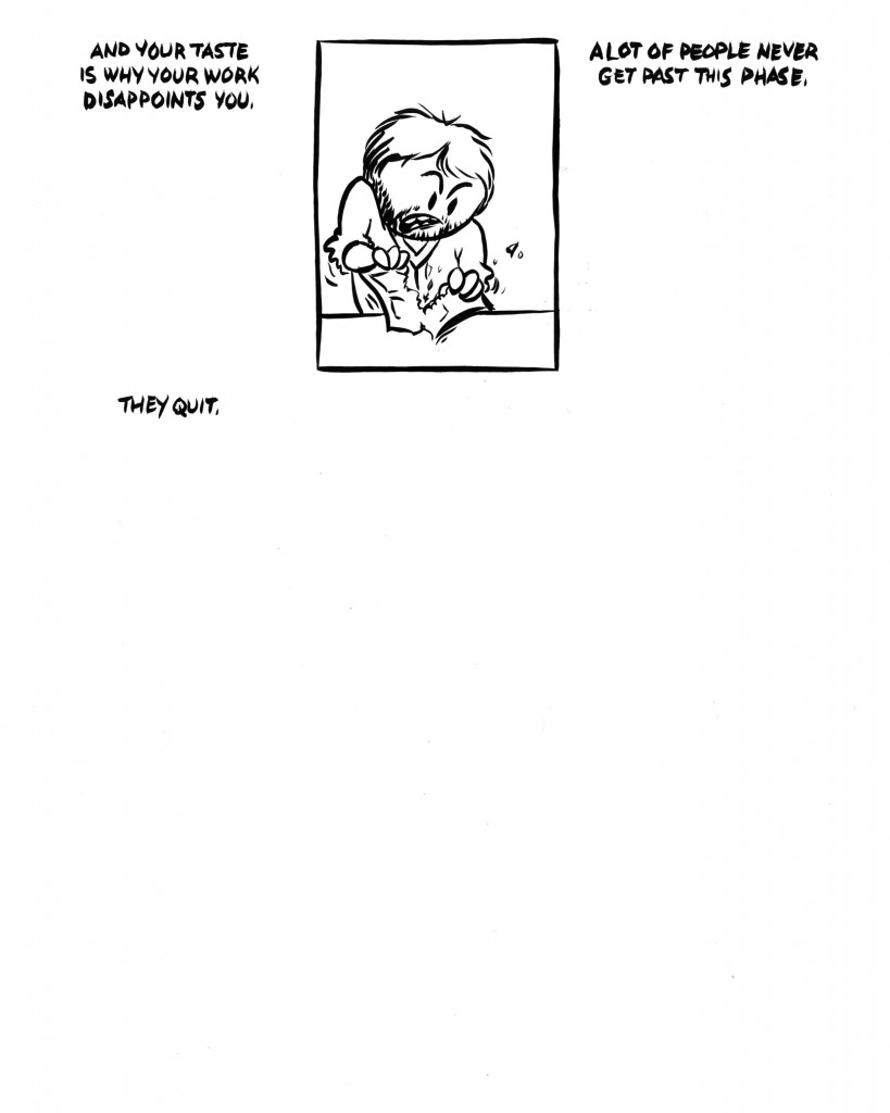 Taste Vs. Ability - MakingComics.com