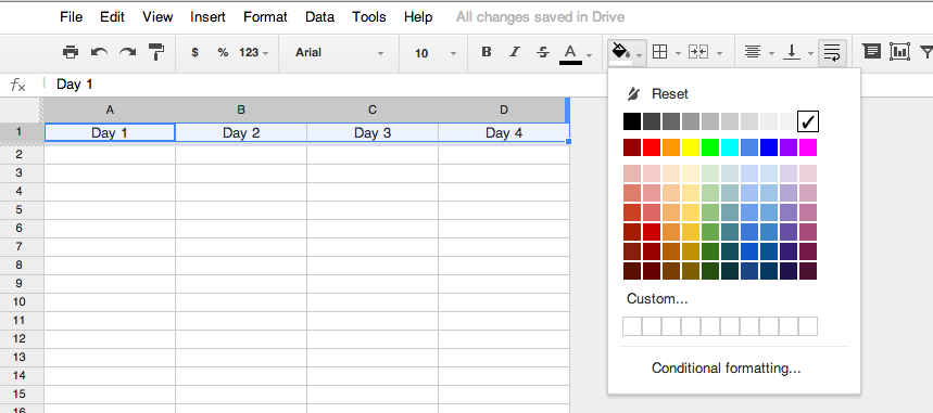 Google Spreadsheet For Project Management - A Tutorial - MakingComics.com