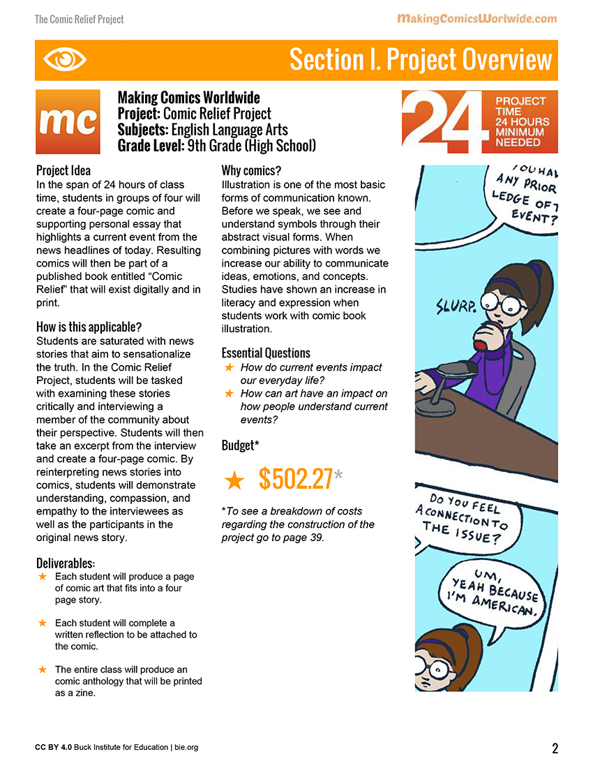 The Story Behind the “How To Make A Comic Book MOOC”